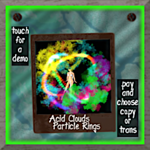 Second Life Marketplace - Acid Clouds Particle Rings